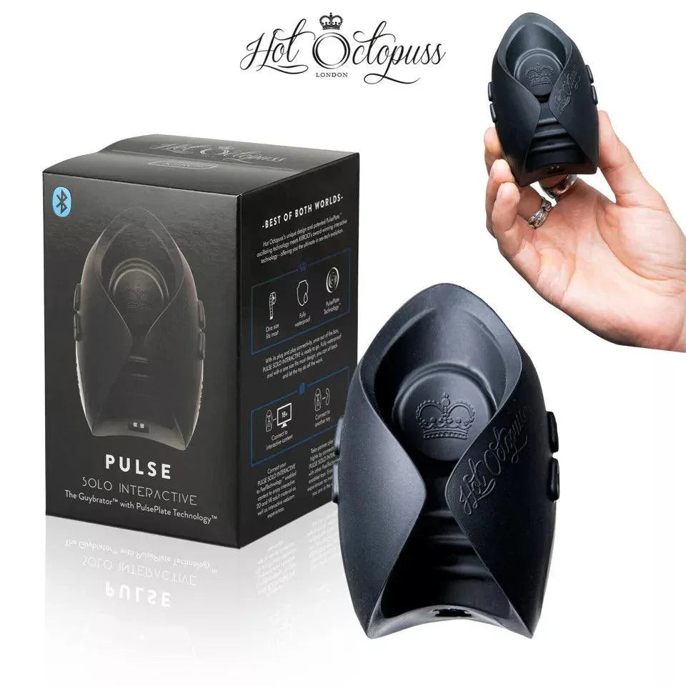 Kiiroo Hot Octopuss Pulse Solo Interactive Silicone Rechargeable Mastu